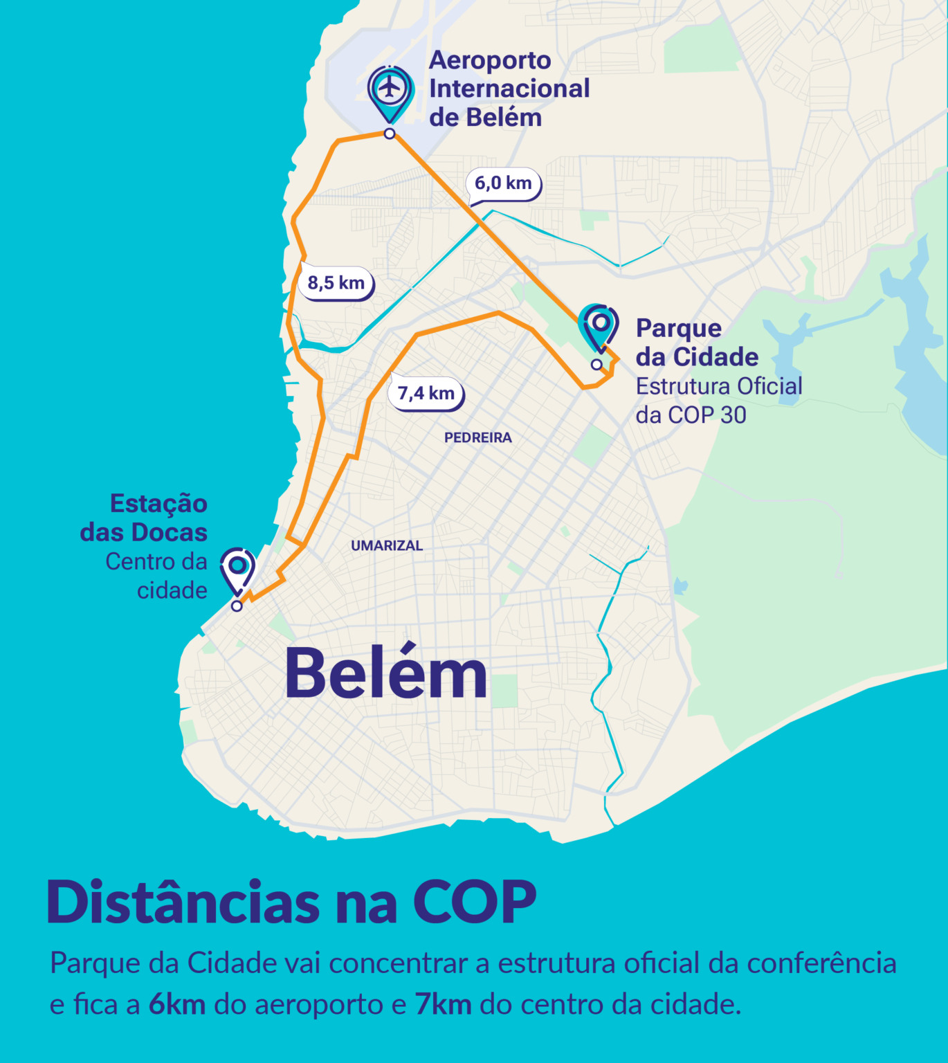 Ônibus e mototáxi: o plano de Belém para o transporte na COP30